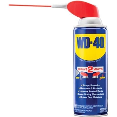 Wd-40 Multi-Use Lubricant with Smart Straw 2-Way Sprayer, -60 to 300 ...