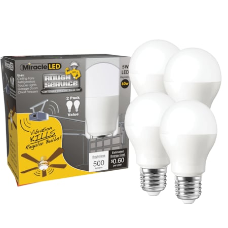 Miracle Led Rough Service Low Profile LED Bulb Vibration Resistant ...