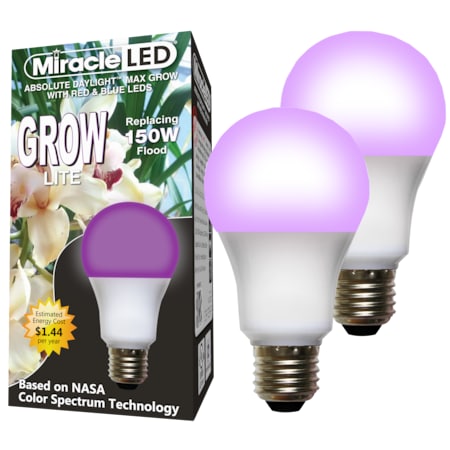 Miracle Led Red & Blue Spectrum Hydroponic LED Ultra Grow Light Replace ...