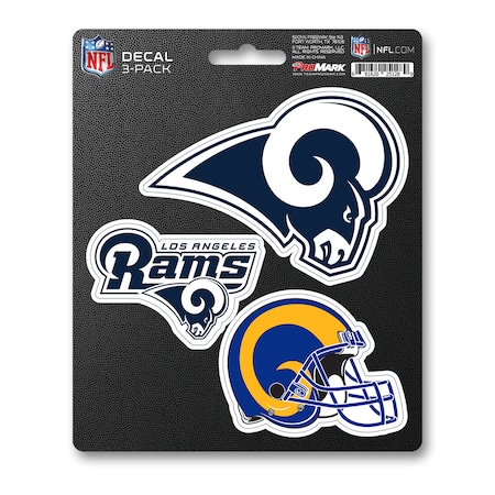 Fanmats NFL Los Angeles Rams Decal Stickers 60971 | Zoro