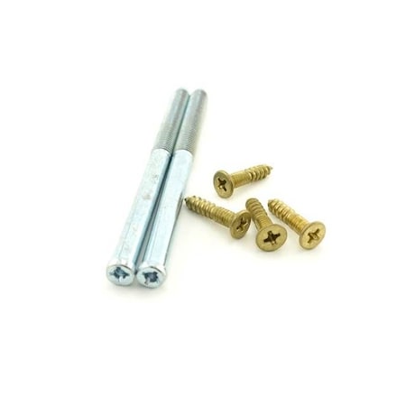 Schlage Commercial Bright Brass Screws 61503605 61503605 | Zoro