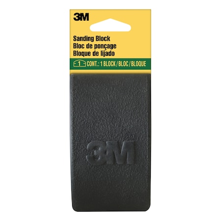 3M Hand Sanding Blockz, Clip, Rubber, 4 3/4"L 9292NA-6-CC | Zoro