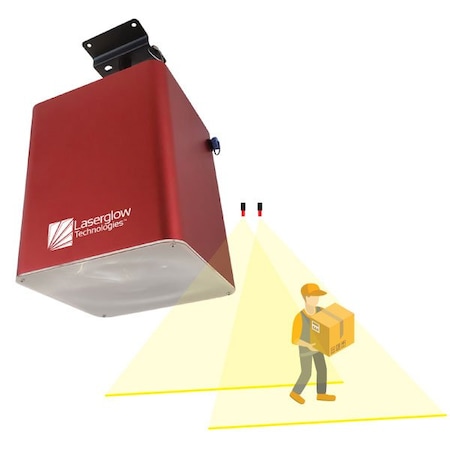 Visual Workplace Digital LED Line, 80W, 73 Angle, Yellow 66-3126-8073 ...