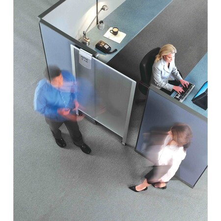 Quartet Workstation Privacy Screen, 38"x64" WPS2000 | Zoro