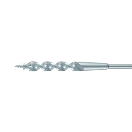 Klein Tools Flex Auger Bit with Screw Point, 3/8 x 72-Inch 53717 | Zoro