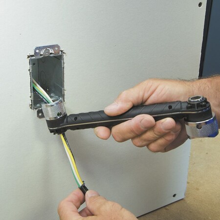 Klein Tools Conduit Locknut Wrench, Fits 1/2-Inch, 3/4-Inch 56999 | Zoro