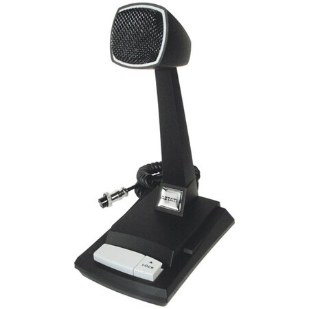 Astatic Amplified Ceramic Desk CB Microphone 302-AST878DM | Zoro