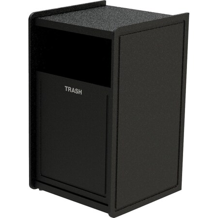 Commercial Zone Products 30 gal Trash Container, Black, UV Resistant ...