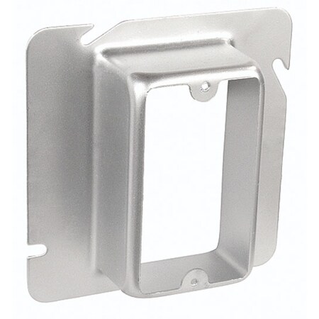 Southwire One Gang Device Ring 1-1/2" Raised, 4-11/16" 72C22 | Zoro