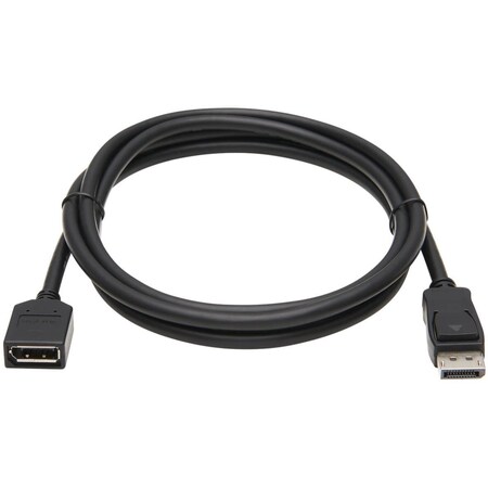 Tripp Lite DisplayPort Cable, Latches, M/F, 6ft P579-006 | Zoro