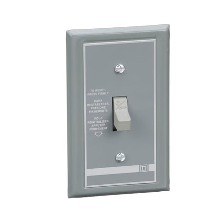 Square D FHP Manual Starter - Flush Mount - 1P - Toggle Operated - No ...