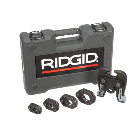 Ridgid Press Ring Kit For 1/2 to 1-1/4 in Copper/SS Pipe, Includes 4 ...