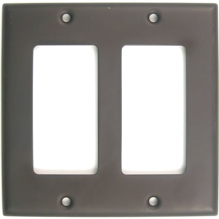 Rusticware Double Rocker Switch Plate, Number of Gangs: 2 Oil Rubbed ...
