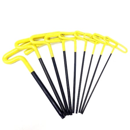 Hhip 9 Piece T-Shape Torx? Key Set, 7900-0001 7900-0001 | Zoro