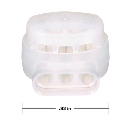 3M Displacement Connector, 22-14 AWG, PK1000 314U-BIN | Zoro