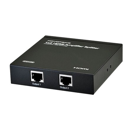 Monoprice HDMI Splitter, HDMI, RJ45, DC 5V, 4 Port 8158 | Zoro