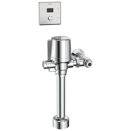 Delta Delta 81T Wms Hardwire Flush Valve, Wall 81T201-WMSHWA | Zoro