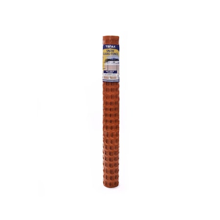 Tenax Snow Guard 4FT X 50FT ORANGE, Circular Mesh Size 1.75in X 1.75in ...