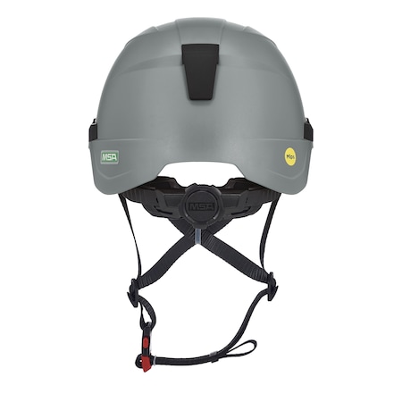 Msa Safety Safety Helmet, ABS, 4 Point Ratchet, Type 2, Class E ...