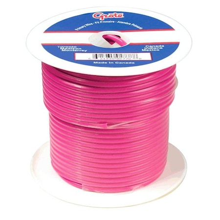 Grote Primary Wire, GPT, 16 AWG, Copper, Pink, PVC Jacket, Stranded 87 ...