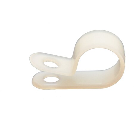 Dolphin Components Cable Clamp, Nylon 6/6, 3/16 in Bundle Dia., White ...