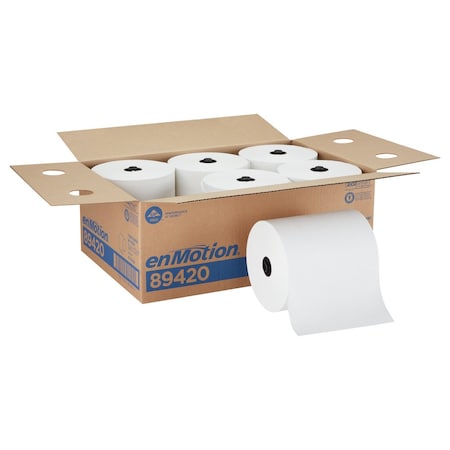 Georgia-Pacific enMotion Hardwound Paper Towels, 1 Ply, Continuous Roll ...