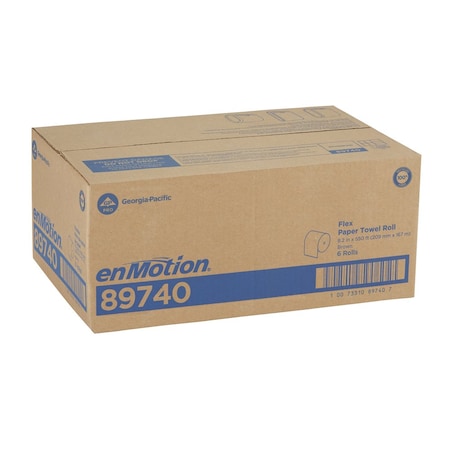 Georgia-Pacific enMotion Hardwound Paper Towels, 1 Ply, Continuous Roll ...