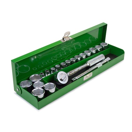 SK HAND TOOL, LLC Socket Set, 20 Piece Full Range 3/8" Dri (94521) | Zoro