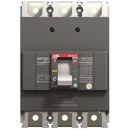 ABB 225A, 2 pole Circuit Breaker, A2A, 240V AC, - A2A225TW