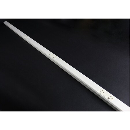 Legrand Prewired Raceway, 4 Outlets, Polyester NM24GB618 | Zoro