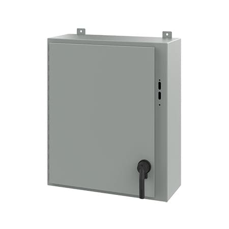 Nvent Hoffman Keyed Handle Electrical Enclosures, 30 in H, 10 in D, 25. ...