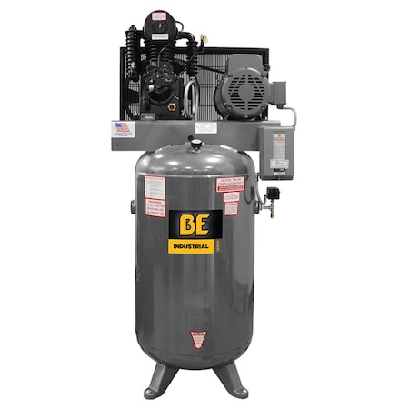 Be Pressure Supply Industrial Air Compressor, 80 gal., 1- AC1080B | Zoro