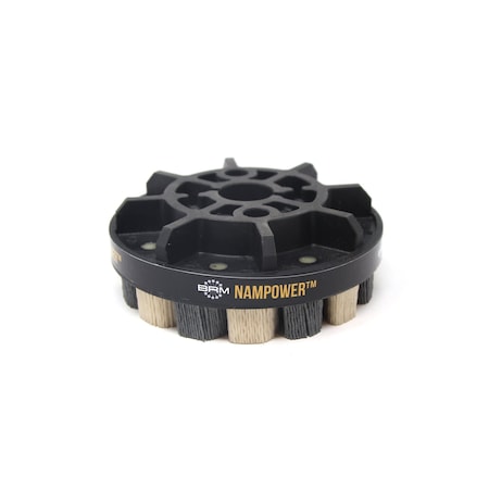 Nampower Brush NAMPOWER ADT1251880 Abrasive Disc Brush, Turbine Style ...