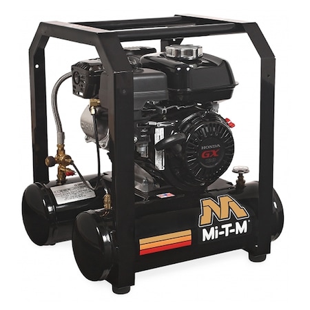 Mi-T-M Gas Hand Carry Air Compressor, 5 gal., AM1-HH04-05M | Zoro