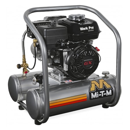Mi-T-M Gas Air Compressor, 5 gal., 118cc Hond AM1-HH04-05WP | Zoro