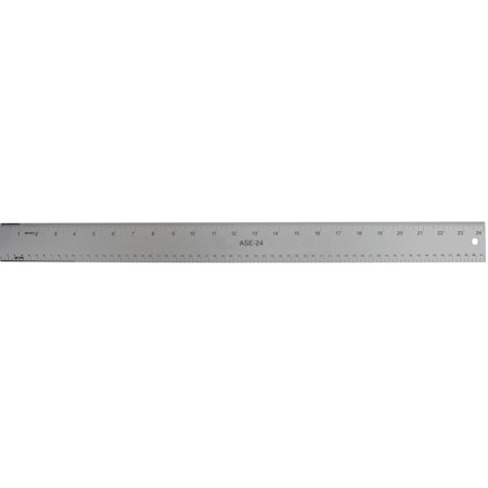 Westcott Rulers, 24"/60 cm Aluminum Straight Edge ASE-24 | Zoro
