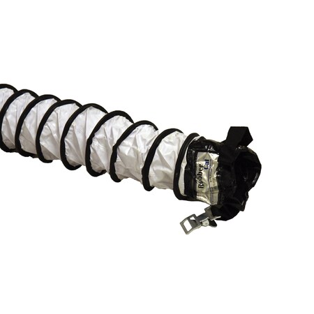 Rubber-Cal "Air Ventilator White" Ventilation Duct Hose (Fully ...