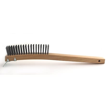 Brush Research Manufacturing B47CS Curved Handle Scratch Brush W ...
