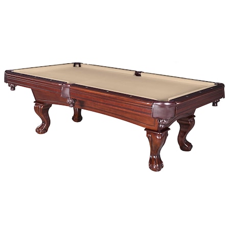 Hathaway Augusta Non-Slate Pool Tbl, 8 ft., Walnut BG2670 | Zoro