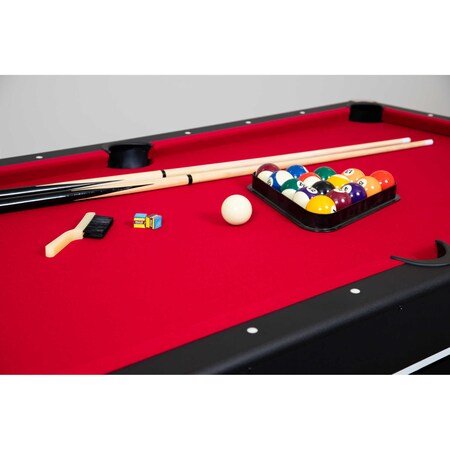 Hathaway Spartan 6-ft Pool Table - Black BG50310 | Zoro