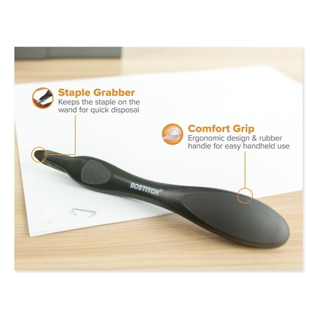 Bostitch Professional Magnetic Push-Style Staple Remover, Black 40000M ...
