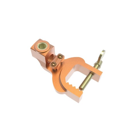 Burndy Static Discharge Clamp,4.62In (GIE2CG3) | Zoro
