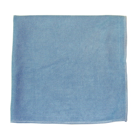 Golden Star Blue Microfiber Cloth Waffle Weave, PK36 MC1616BWW-36PK | Zoro