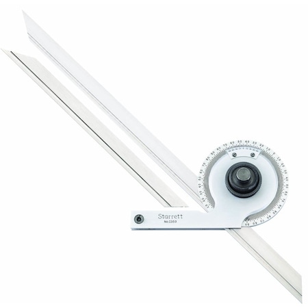 Starrett Protractor 6IN W/Slc C183 W/SLC | Zoro
