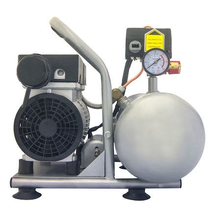 California Air Tools Ultra Quiet Oil-Free Air Compressor 2 gal 1-HP w ...