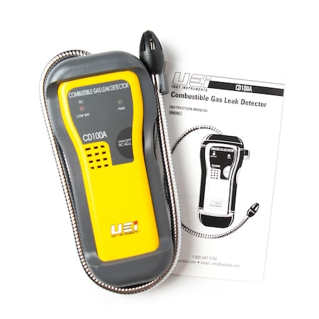 Uei Test Instruments Combustible Gas Leak Detector CD100A | Zoro