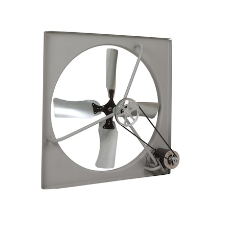 Tpi Commercial Exhaust Fan, 42", Belt-Drive, 120V, 3/4HP, 1-Phase, Gray ...