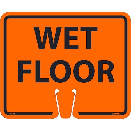 Nmc Safety Cone Wet Floor Sign CS27 | Zoro
