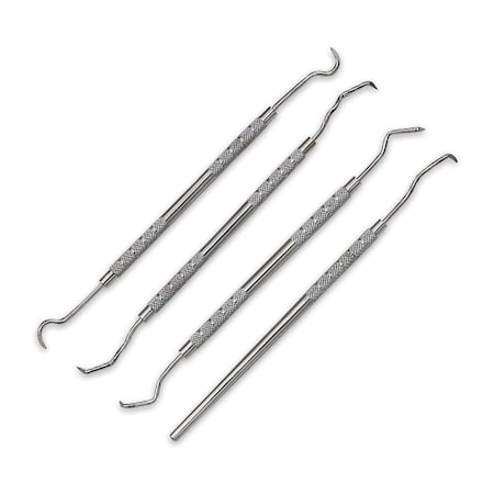 Cta Manufacturing Dental Pick Set, 4 pcs. 9920 | Zoro