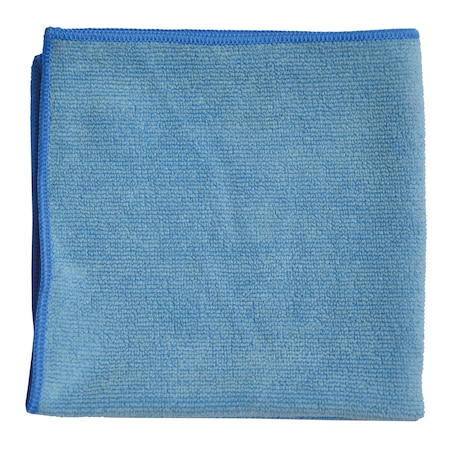 Diversey Cloth Rag, Microfiber, Blue, 16", PK 20 D5787092 | Zoro